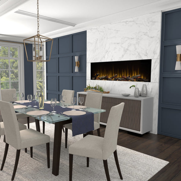 Dimplex Ignite Ultra 74" Linear Electric Fireplace | Built-In | Single – ElectricFireplacesPlus.com