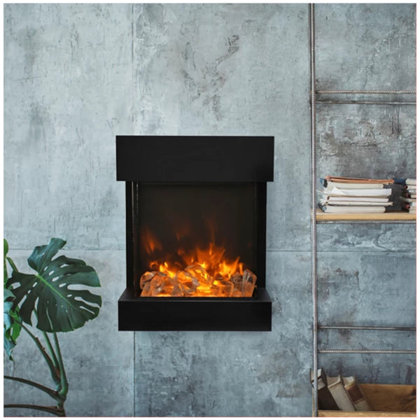 Amantii Cube 2025WM Lumina Freestand Electric Fireplace | CUBE-2025WM ...