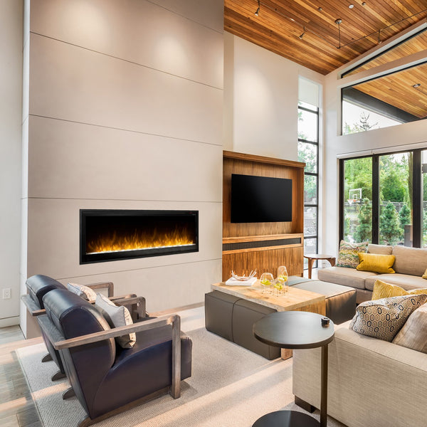 Dimplex Multi-Fire SL Slim 60" Linear Built-in / Wall Mount Electric F ...